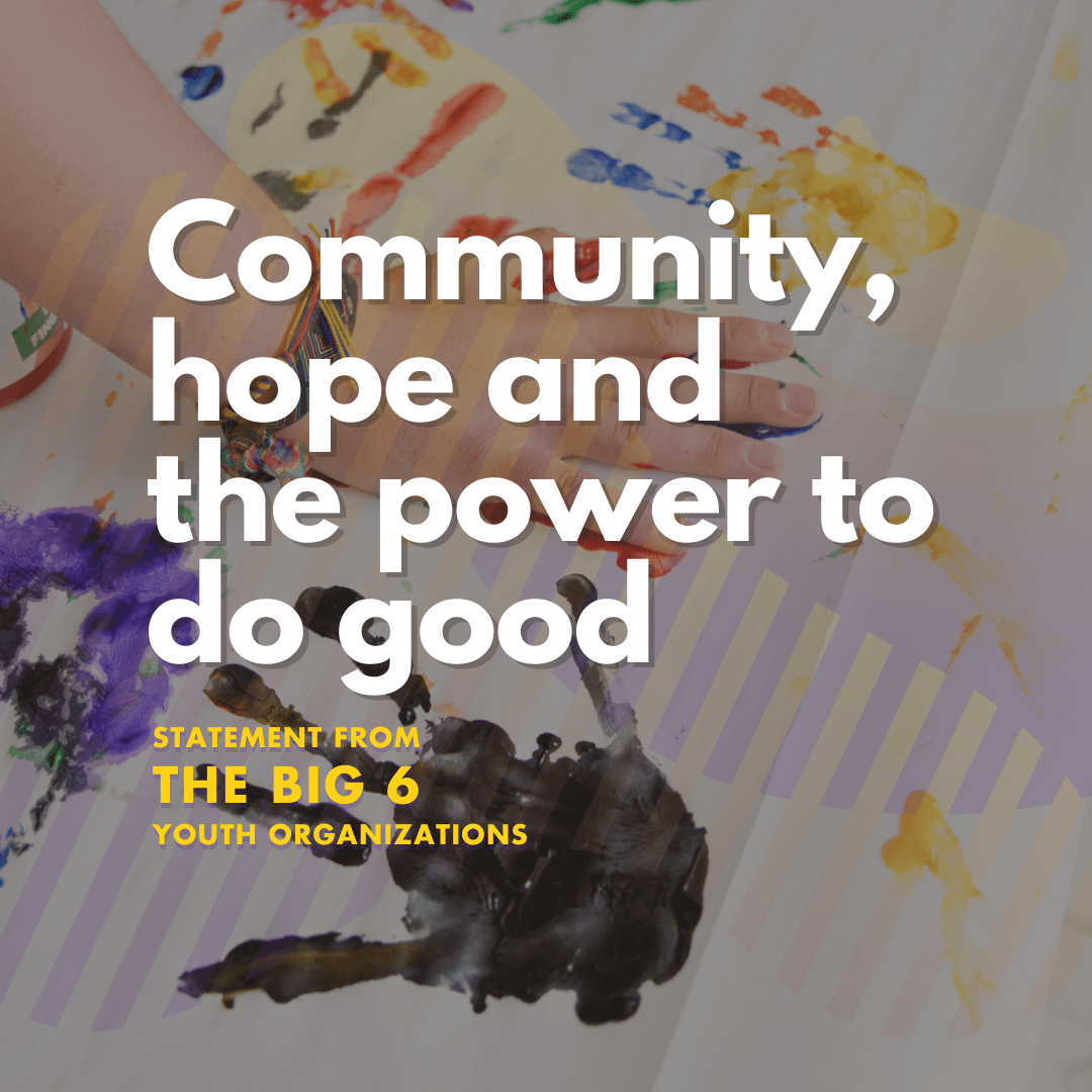 Community, hope and the power to do good: a statement from The Big 6 ...